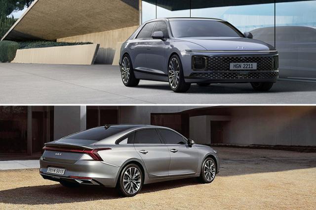 [비교리뷰] 국산 대형 세단의 권좌를 향해 – 현대 그랜저 vs 기아 K8