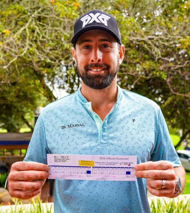 '꿈의 57타' 대기록, PGA 2부 투어서 현실로 | 한국일보